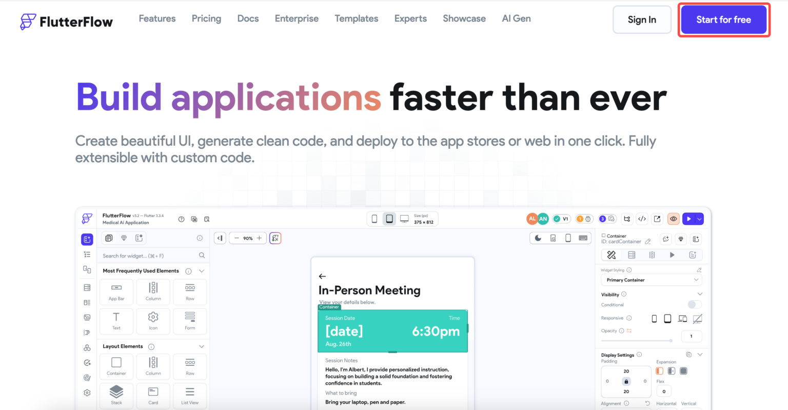 【2024年最新】FlutterFlowとは？使い方から料金まで徹底解説！ | Walkersメディア